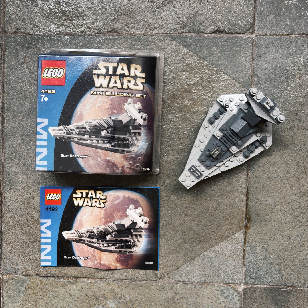 LEGO Star Wars Mini Building Set Star Destroyer (4492), Hobbies & Toys ...
