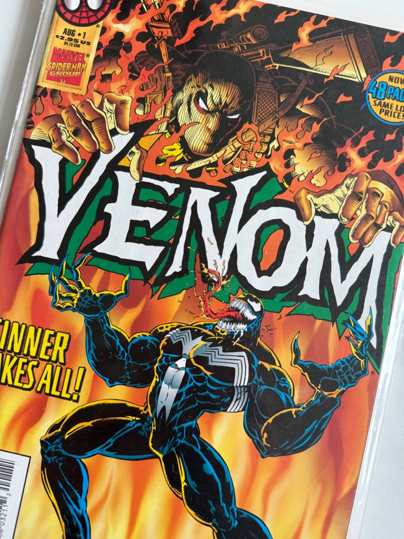Marvel comics / Venom: Sinner Takes All (1995) #1 NM Greg Luzniak Cover ...