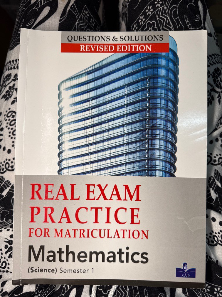 MATRICULATION Mathematics, Hobbies & Toys, Books & Magazines ...