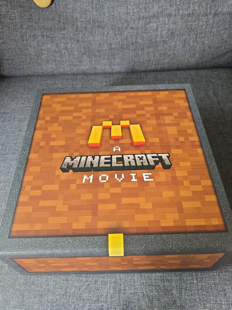 Mcdonald's Minecraft movie collection, Hobbies & Toys, Memorabilia ...
