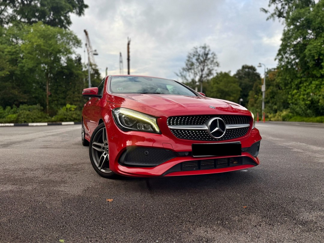 Mercedes-Benz CLA-Class Coupe CLA200 AMG Line Premium Plus (A), Cars, Used Cars on Carousell