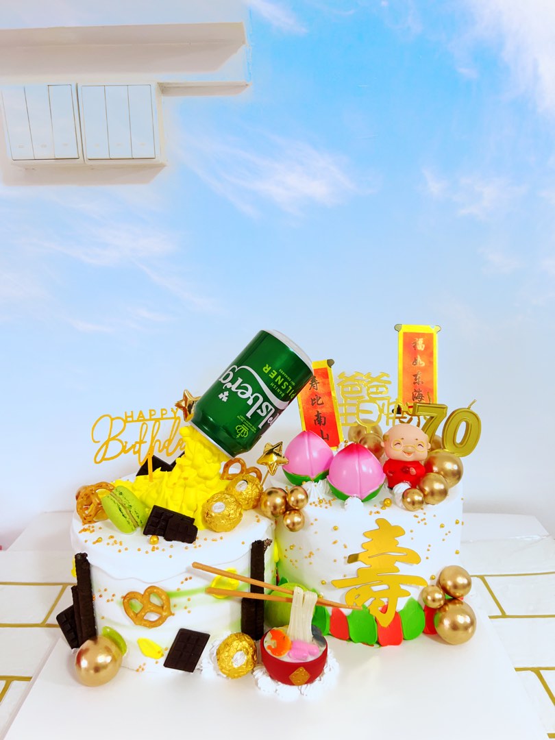 Money pulling cake, Food & Drinks, Homemade Bakes on Carousell