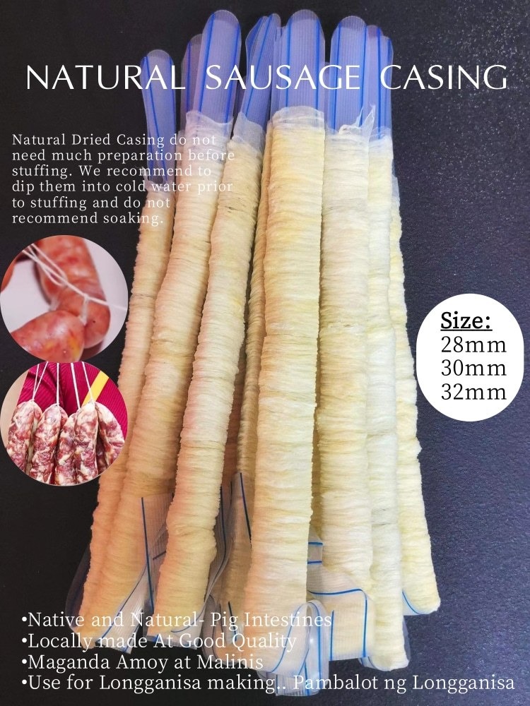 Natural Sausage Casing (Dried Casing), Food & Drinks, Packaged ...