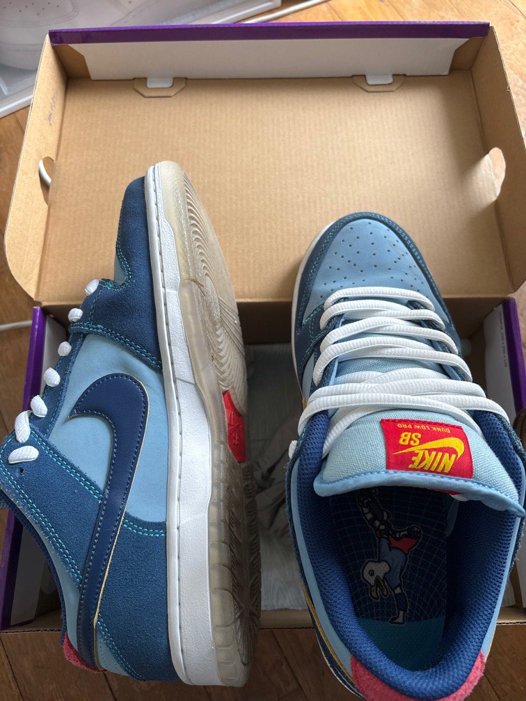 Nike Why So Sad SB dunks, Men's Fashion, Footwear, Sneakers on Carousell