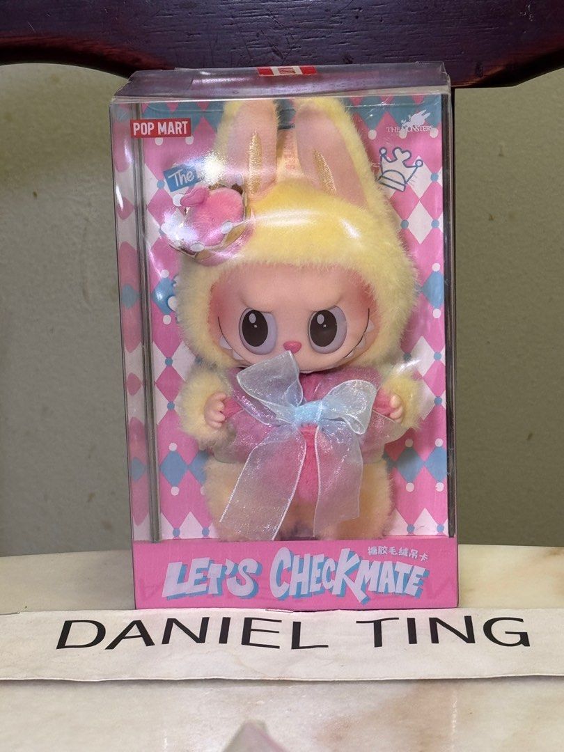 Original Popmart Labubu Let’s Checkmate Valentine Labubu Queen, Hobbies ...