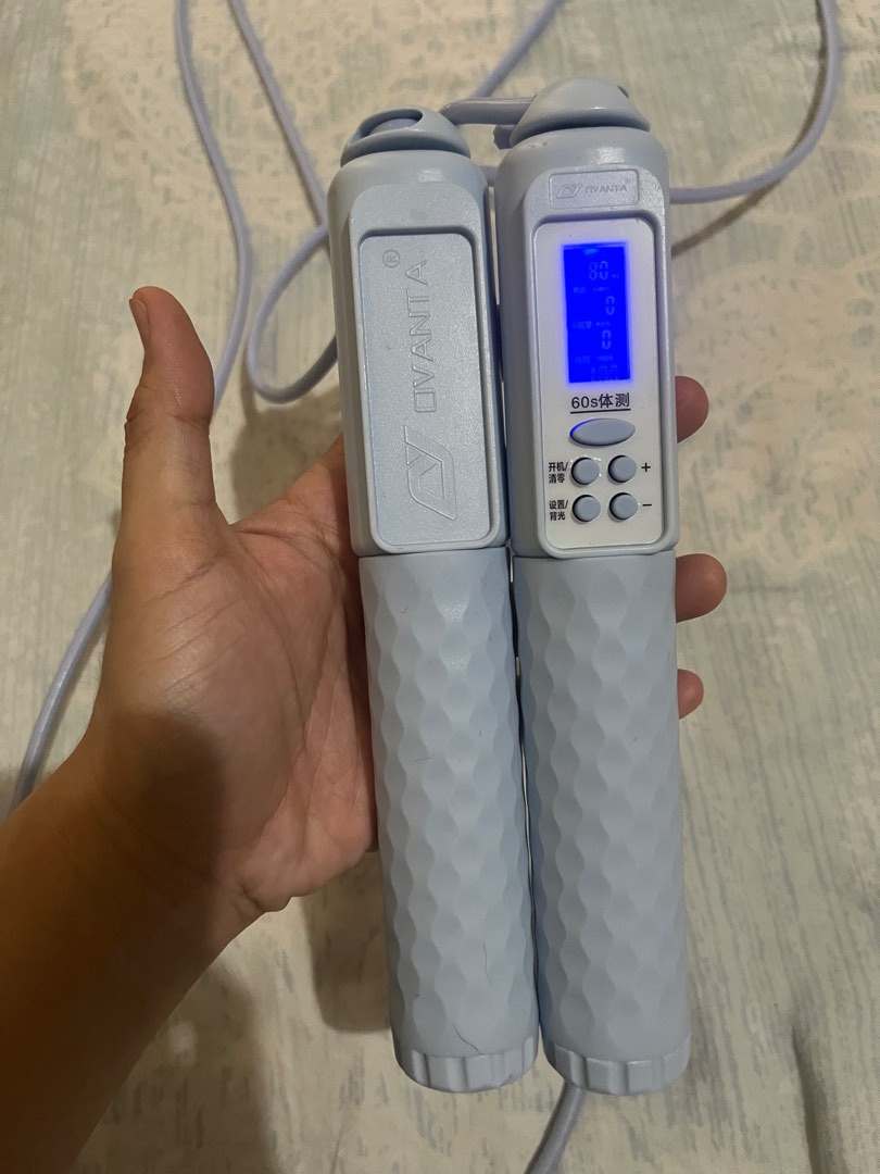 Ovanta Jumping Rope with timer monitor, Sports Equipment, Exercise ...