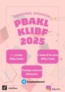 personal shopper for PBAKL 2025, Hobbies & Toys, Books & Magazines ...