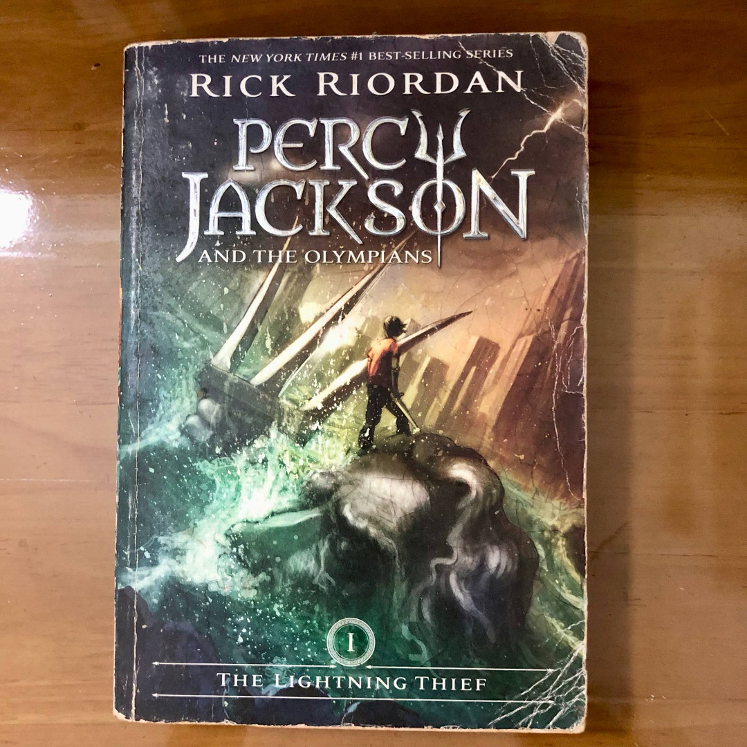 Percy Jackson and the Olympians The Lightning Thief by Rick Riordan ...