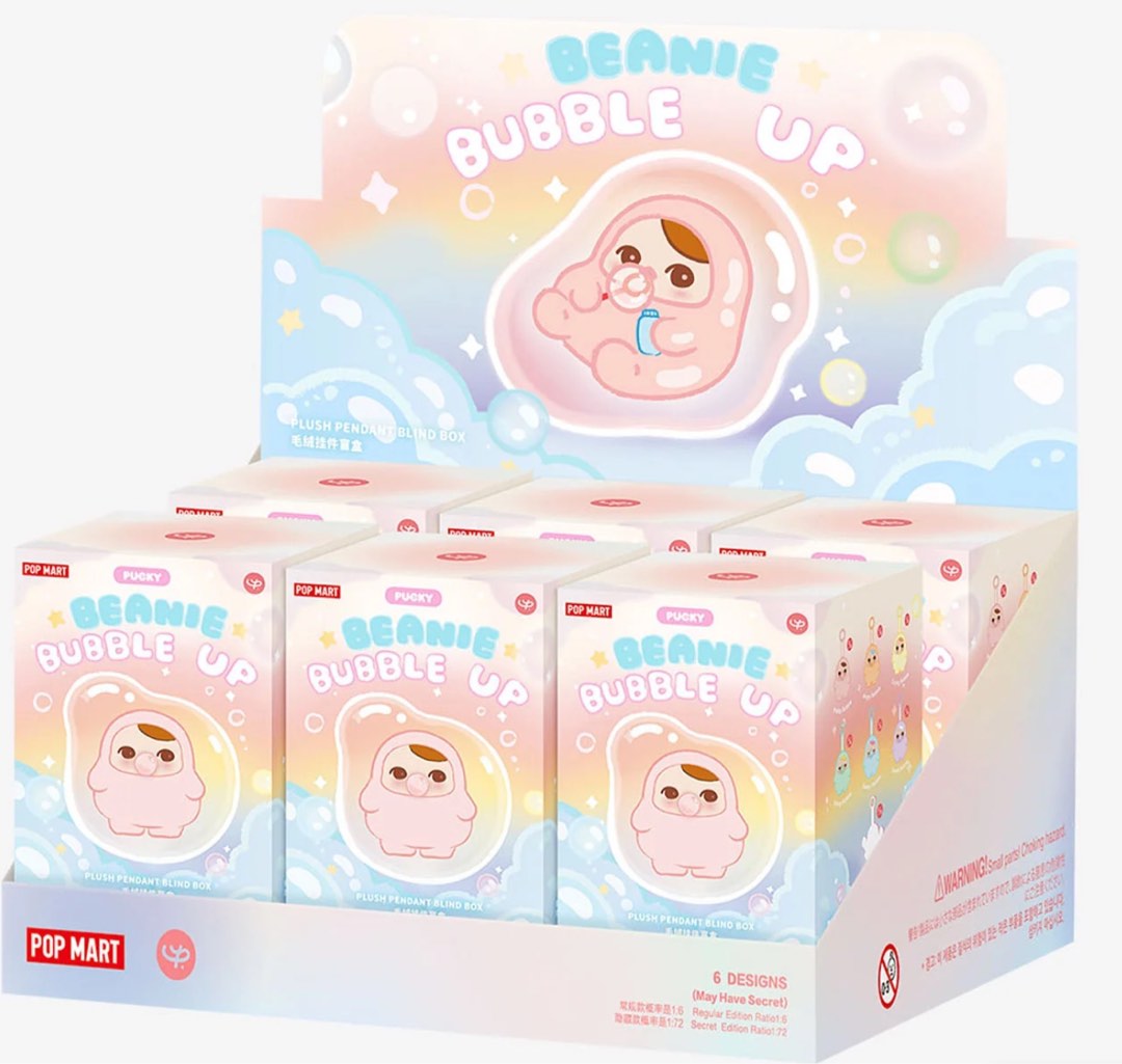 (PO) pop mart picky beanie bubble up blind boxes, Hobbies & Toys, Toys ...