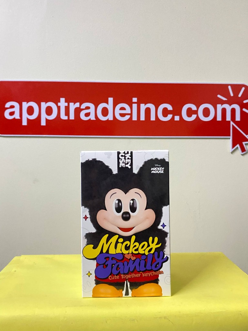 POP MART DISNEY MICKEY MOUSE FAMILY CUTE TOGETHER KEY CHAIN 1PC ...