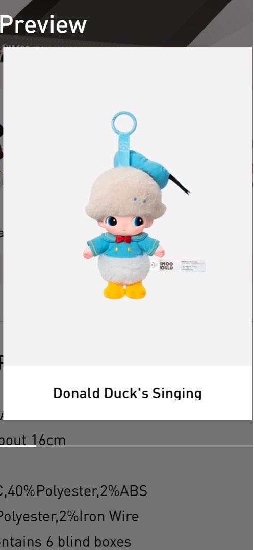 Popmart dimoo Disney plushy, Hobbies & Toys, Toys & Games on Carousell