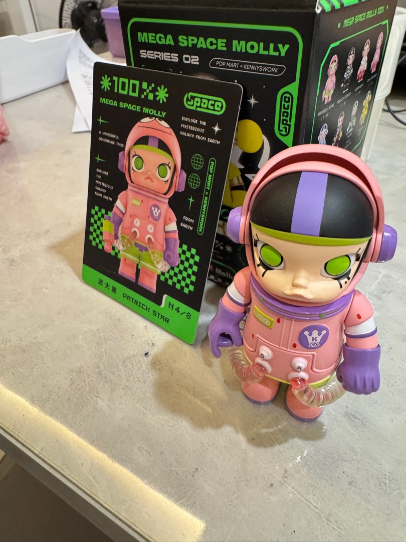 Popmart Mega Space Molly Series 2 Patrick Star, Hobbies & Toys, Toys ...