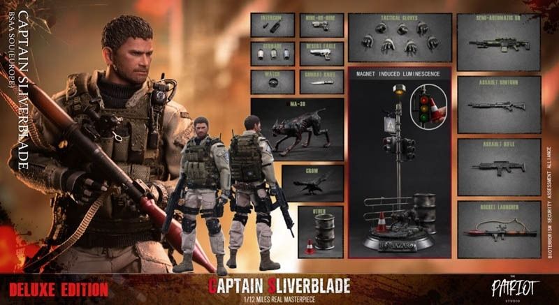 Pre-Order for PACSD003 - BSAA SOU (Europe) - 1/12th Scale Captain ...