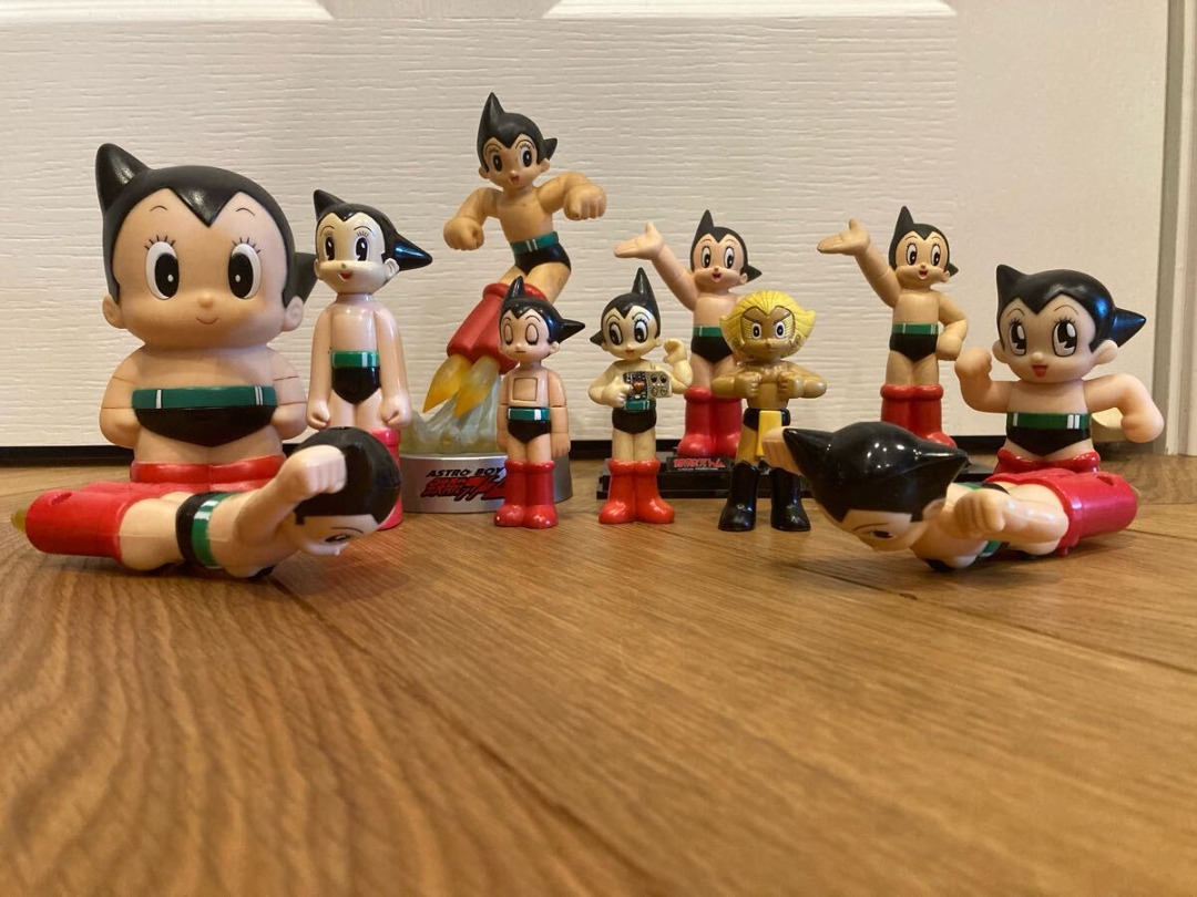 Rare! Astro Boy set, Astro Boy, Atlas figure, Osamu Tezuka figure ...