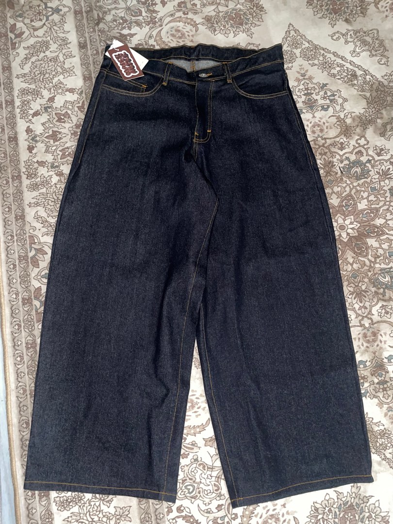 Raw Denim Baggy MoneyAlter, Men's Fashion, Bottoms, Jeans on Carousell