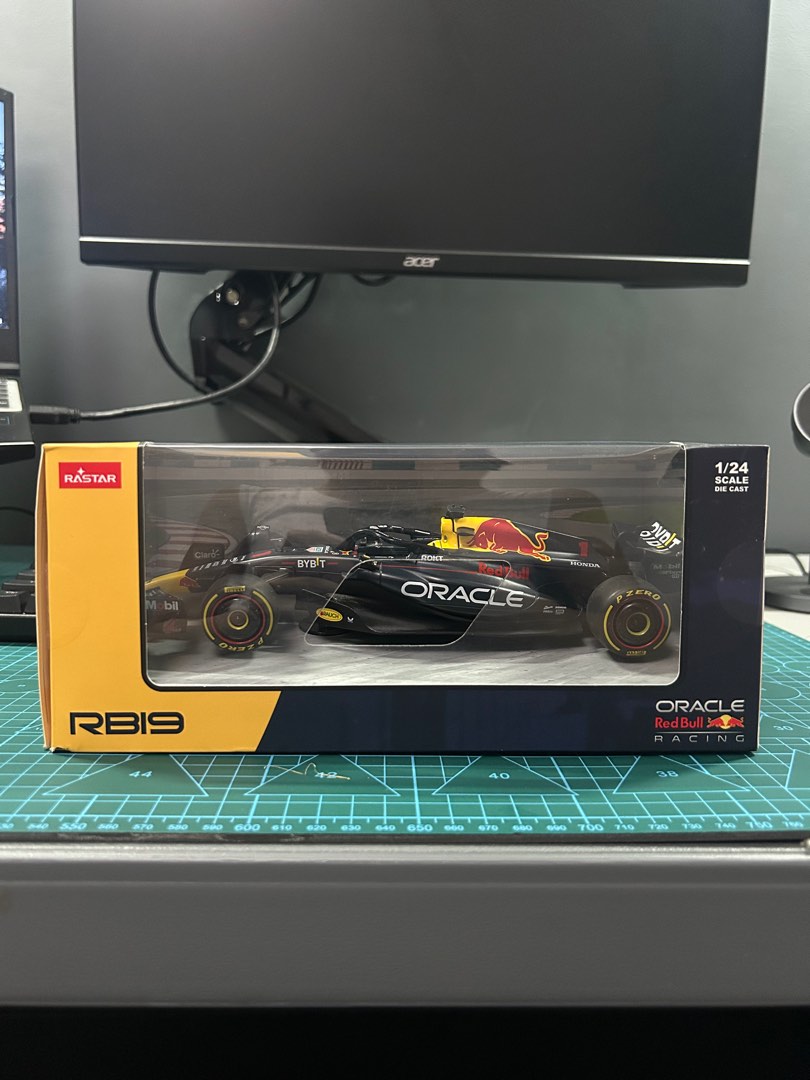 Red Bull F1 RB19 Rastar Scale 1/24, Hobbies & Toys, Toys & Games on ...