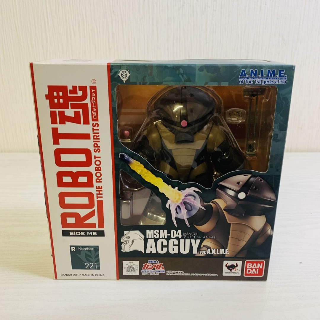 ROBOT Spirits Mobile Suit Gundam Acguy ver.ANIME, Hobbies & Toys, Toys ...