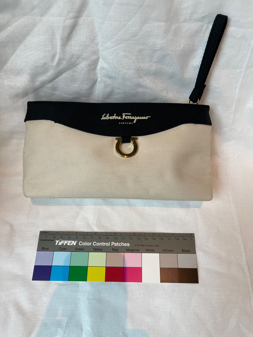 Salvatore Ferragamo pouch, Luxury, Accessories on Carousell