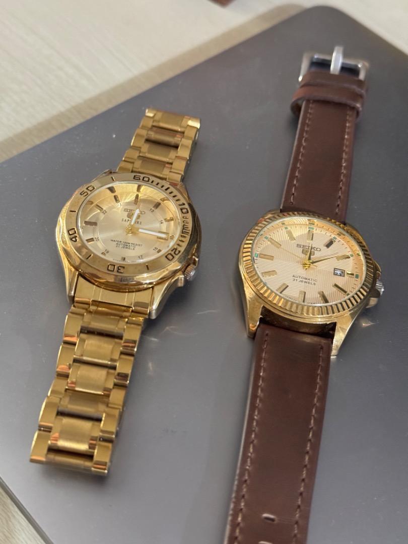 Seiko Japan Surplus Watch Bundle, Luxury, Watches on Carousell