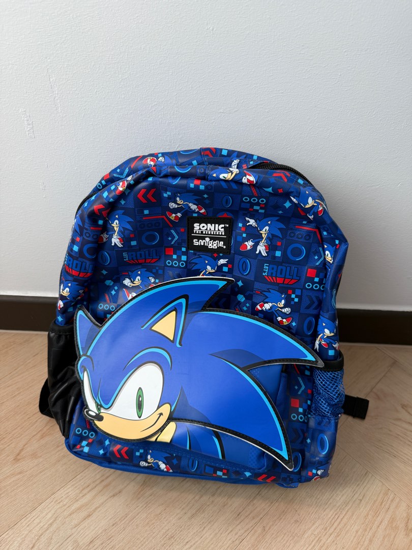 Smiggle Backpack Sonicboy, Babies & Kids, Going Out, Other Babies Going ...