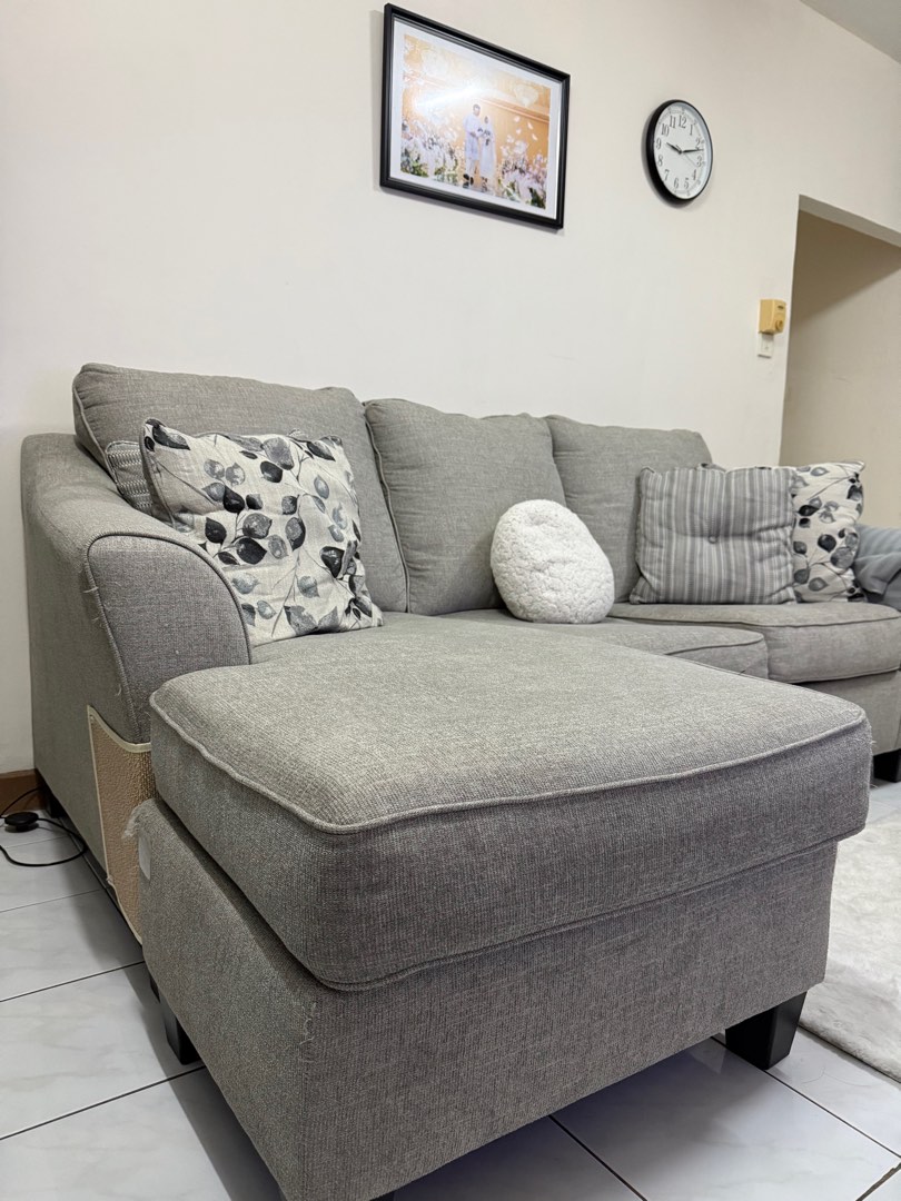 SSF L Shape Sofa, Furniture & Home Living, Furniture, Sofas on Carousell