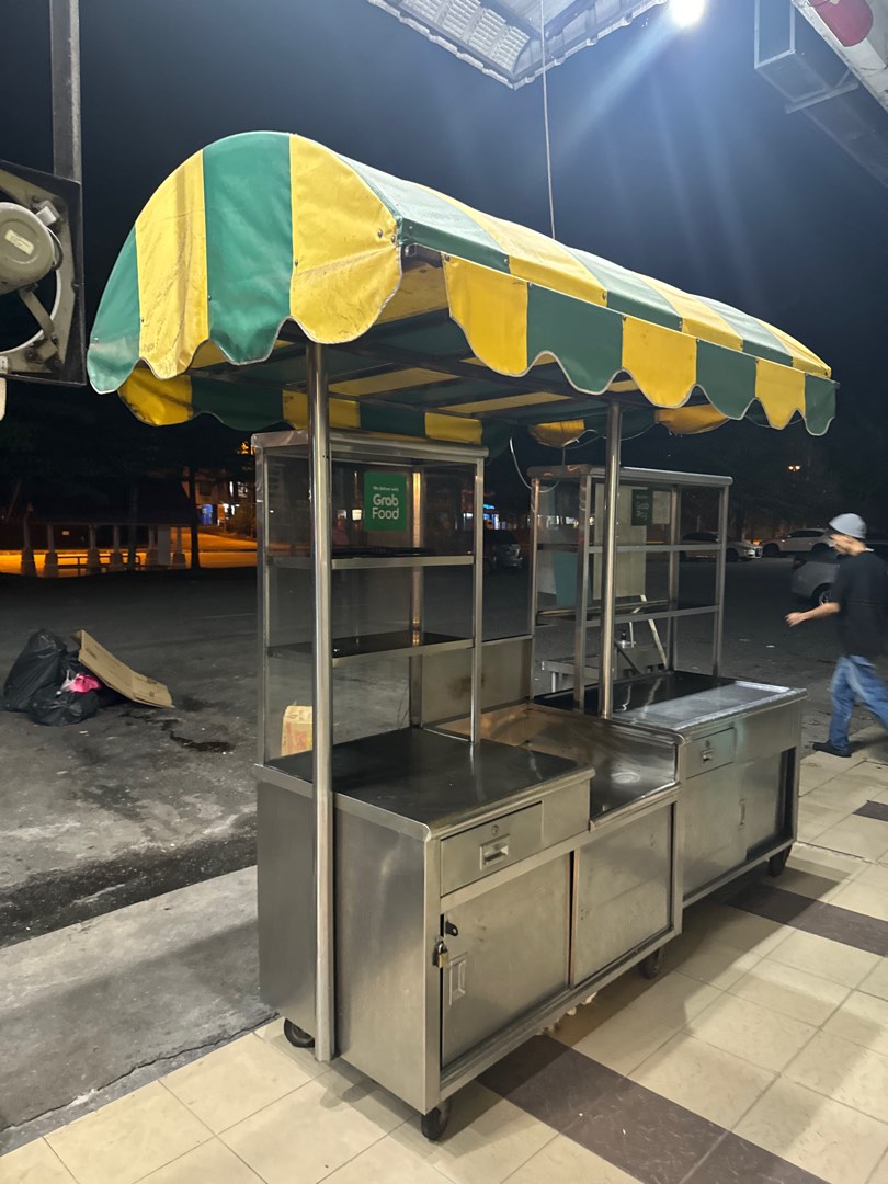 Stall burger Stainless Steel, Furniture & Home Living, Kitchenware ...