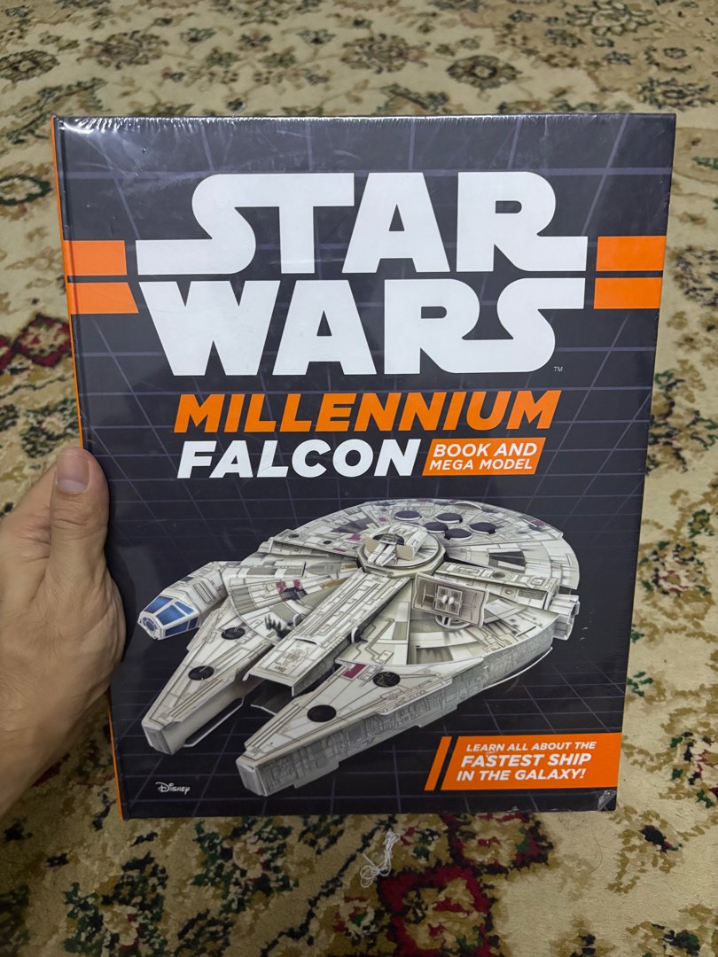Star Wars Millennium Falcon Book and Mega Model, Hobbies & Toys, Toys ...