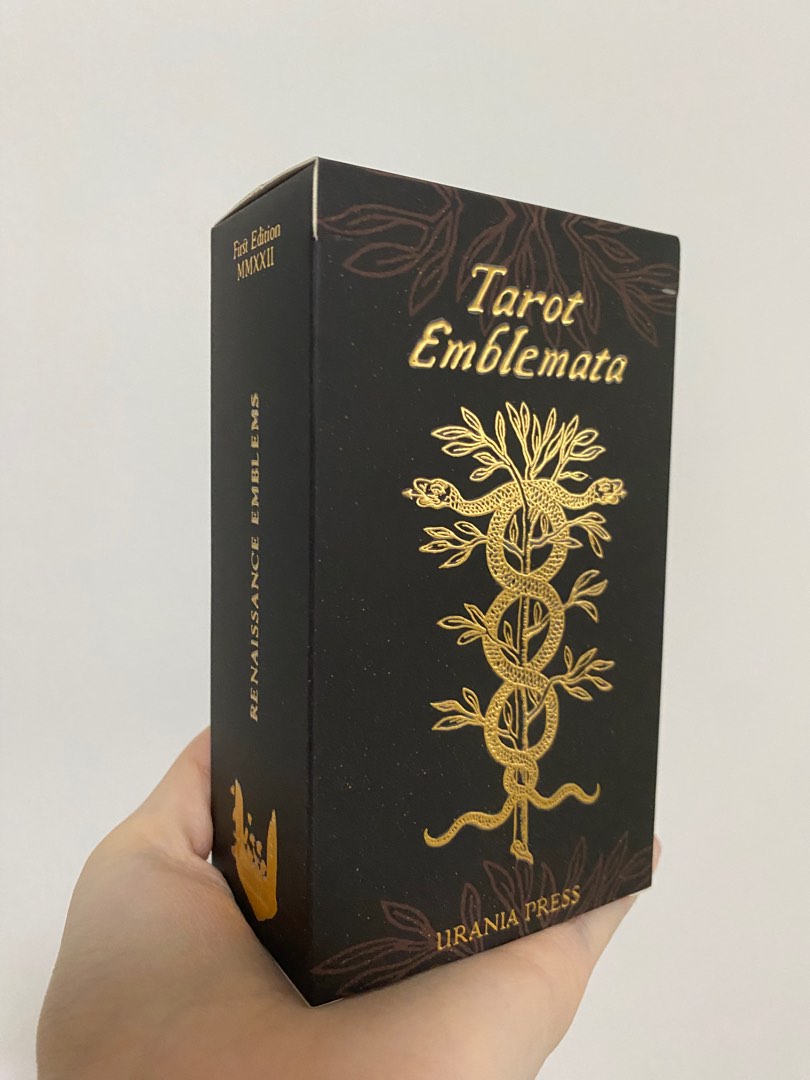 Tarot Emblemata ( 88 cards deck), Hobbies & Toys, Toys & Games on Carousell