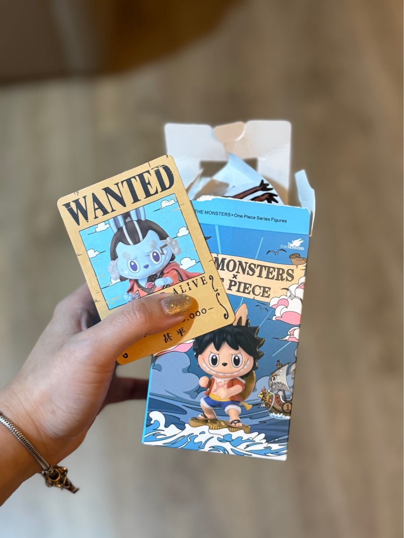 The Monsters x One Piece Labubu Sanji Original 100%, Toys ...