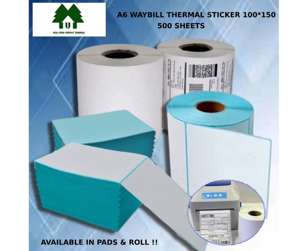 Thermal Waybill Sticker, Everything Else, Looking For on Carousell