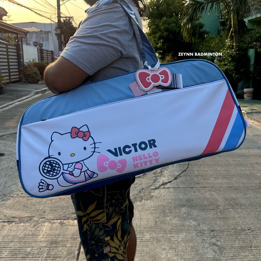 Victor X Hello Kitty BR - RKT - AF Rectangular Racket Bag, Sports ...