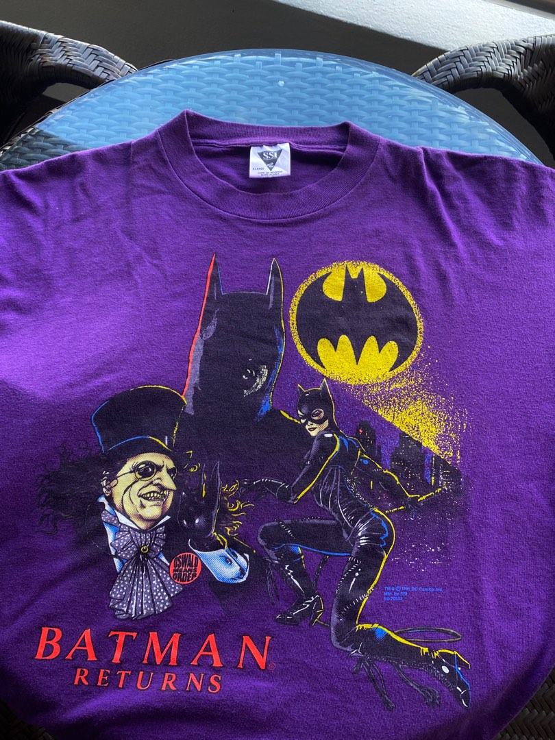 Vintage 90’s Batman Returns ©️ 1991 Dc Comics ( Vtg / Y2K / Joker ...