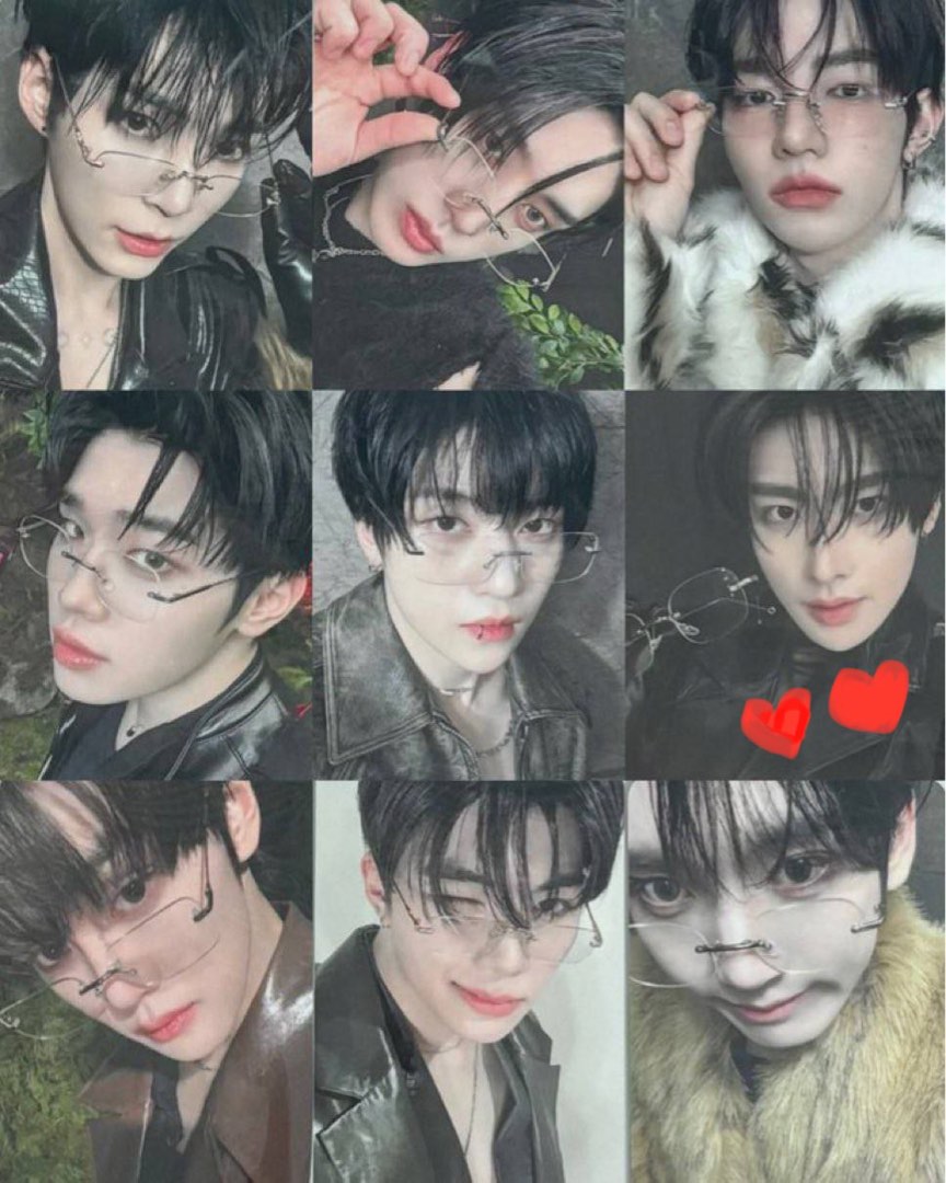 wts zerobaseone zb1 ricky photocard rimless glasses blue paradise ...