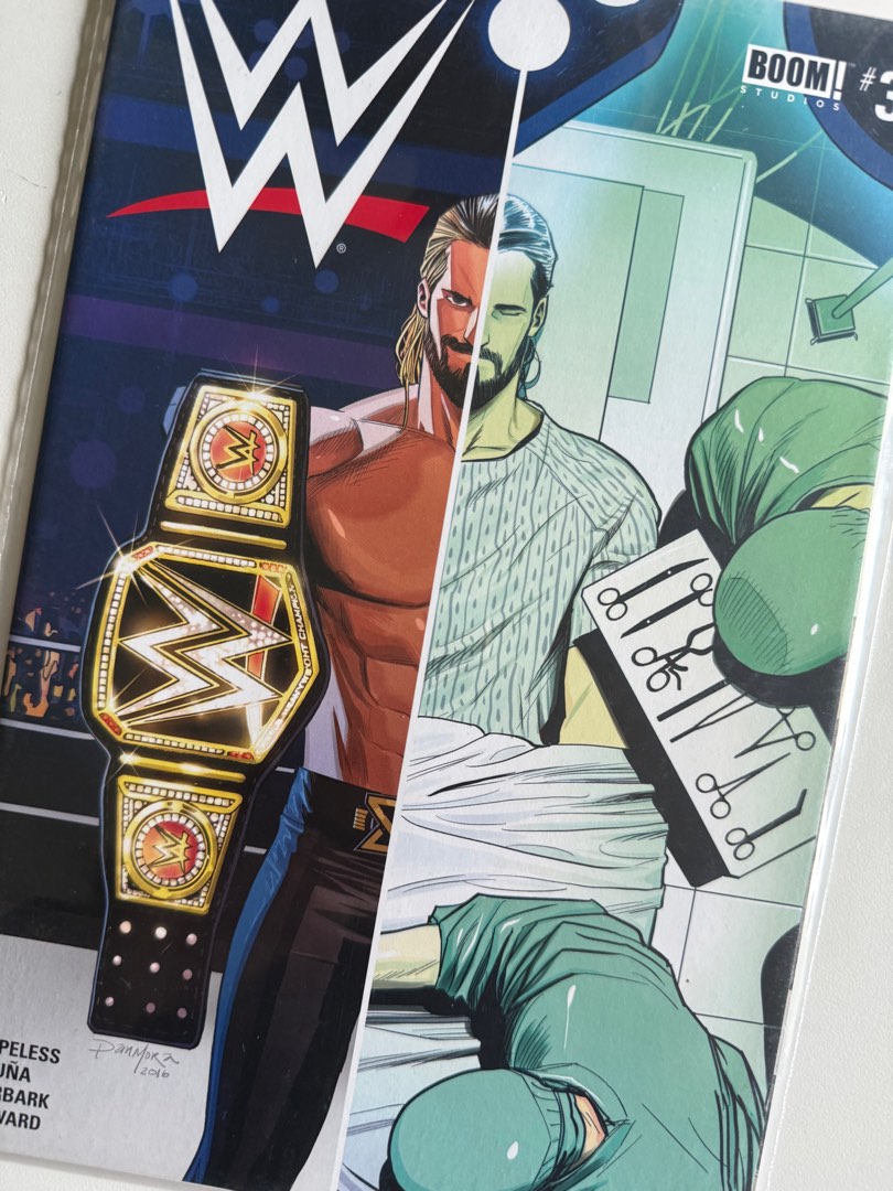 WWE #3 NM BOOM! STUDIO COMICS 2017 SETH ROLLINS WRESTLEMANIA, Hobbies ...