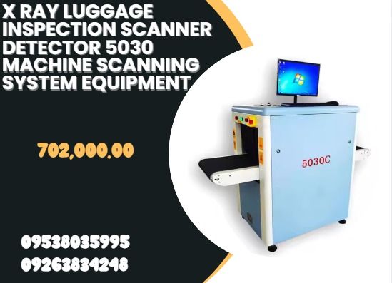 X Ray Luggage Inspection Scanner Detector 5030 Machine Scanning System ...