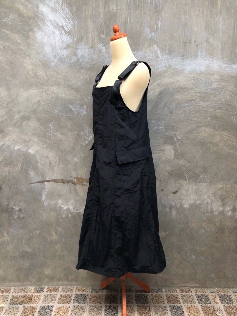 Y2K Japanese Blue Strive Outer Dress, Fesyen Wanita, Pakaian Wanita ...