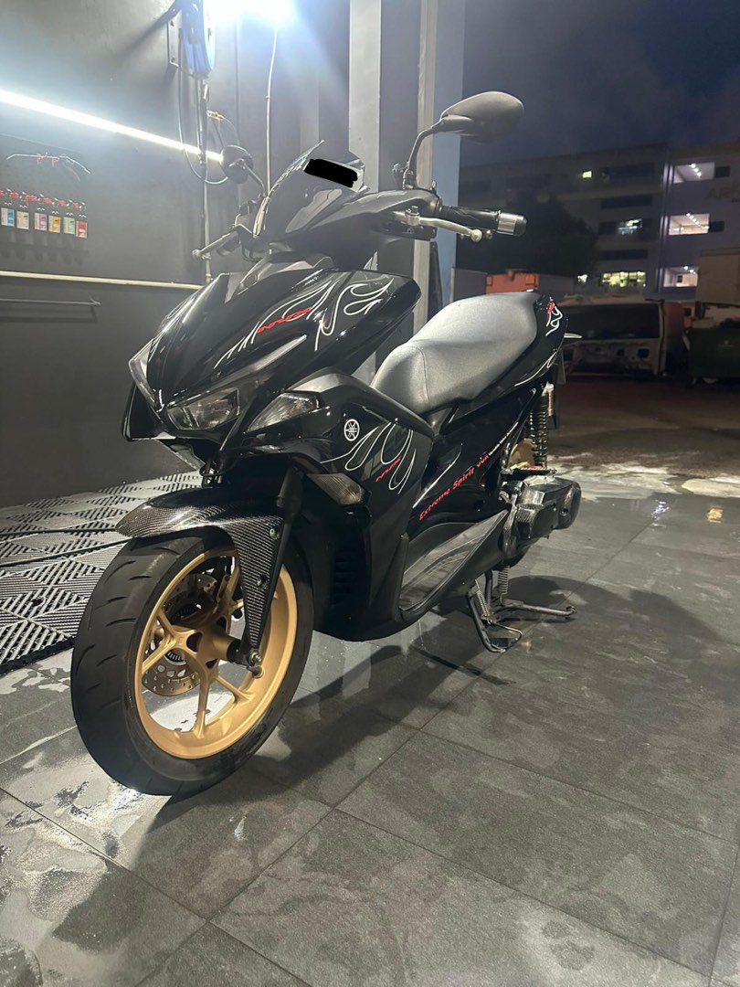 Yamaha Aerox V1 keyless, Motorcycles, Motorcycles for Sale, Class 2B on ...