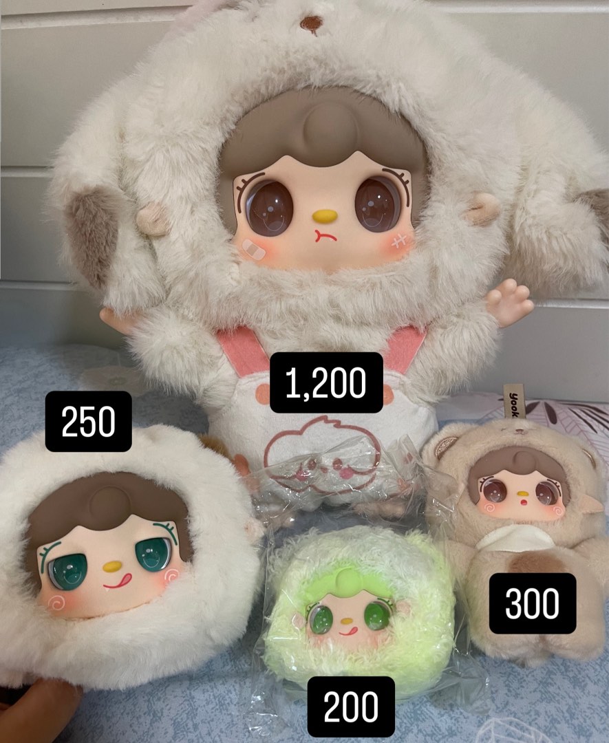 Yooki Bundle (400% Puppy, V1 Cat, V4 cream and surprise) (tags: baby ...