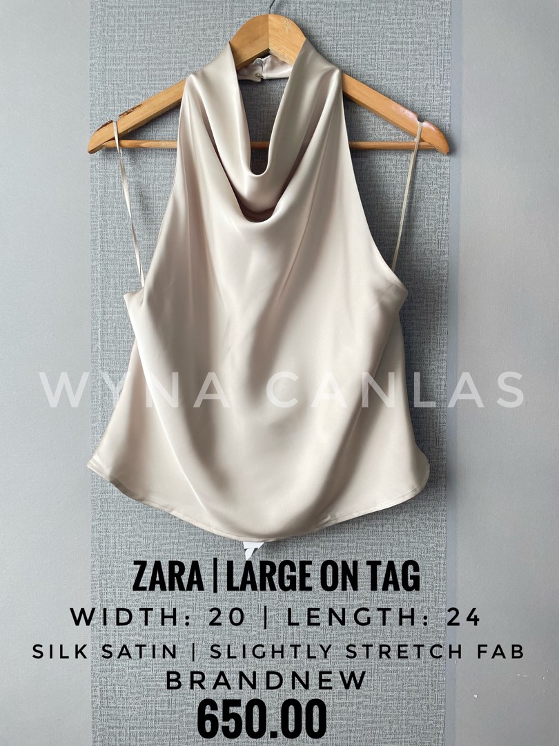 Zara | Large, Women's Fashion, Tops, Sleeveless on Carousell