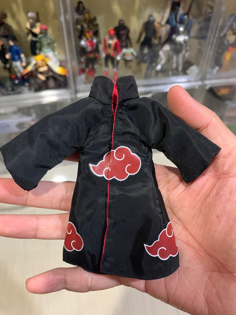 1/12 custom Akatsuki Cloak for SHF Itachi Pain etc, Hobbies & Toys ...