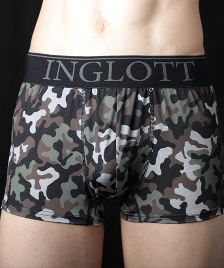 [1/5截單]日本品牌INGLOTT平腳內褲（迷彩）, 男裝, 褲＆半截裙, 內褲 boxer - Carousell