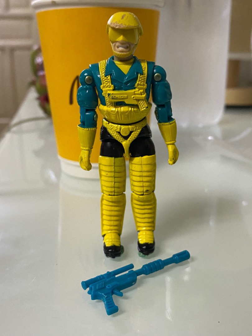 1991 Air Commandos Sky Creeper Glider 100% Complete GI G.I. Joe Action ...