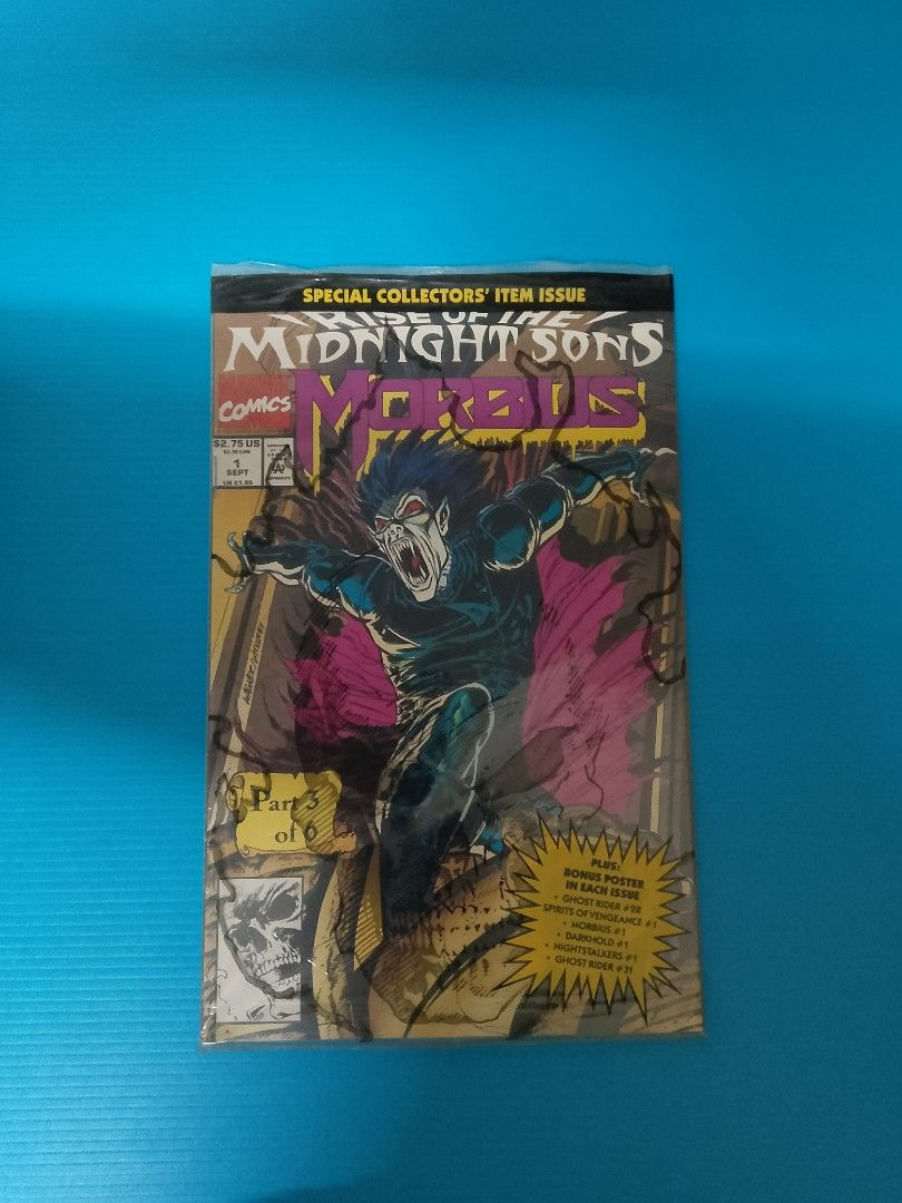 1st Solo ! Morbius: The Living Vampire #1 ( Ron Wagner - Cover Art ...