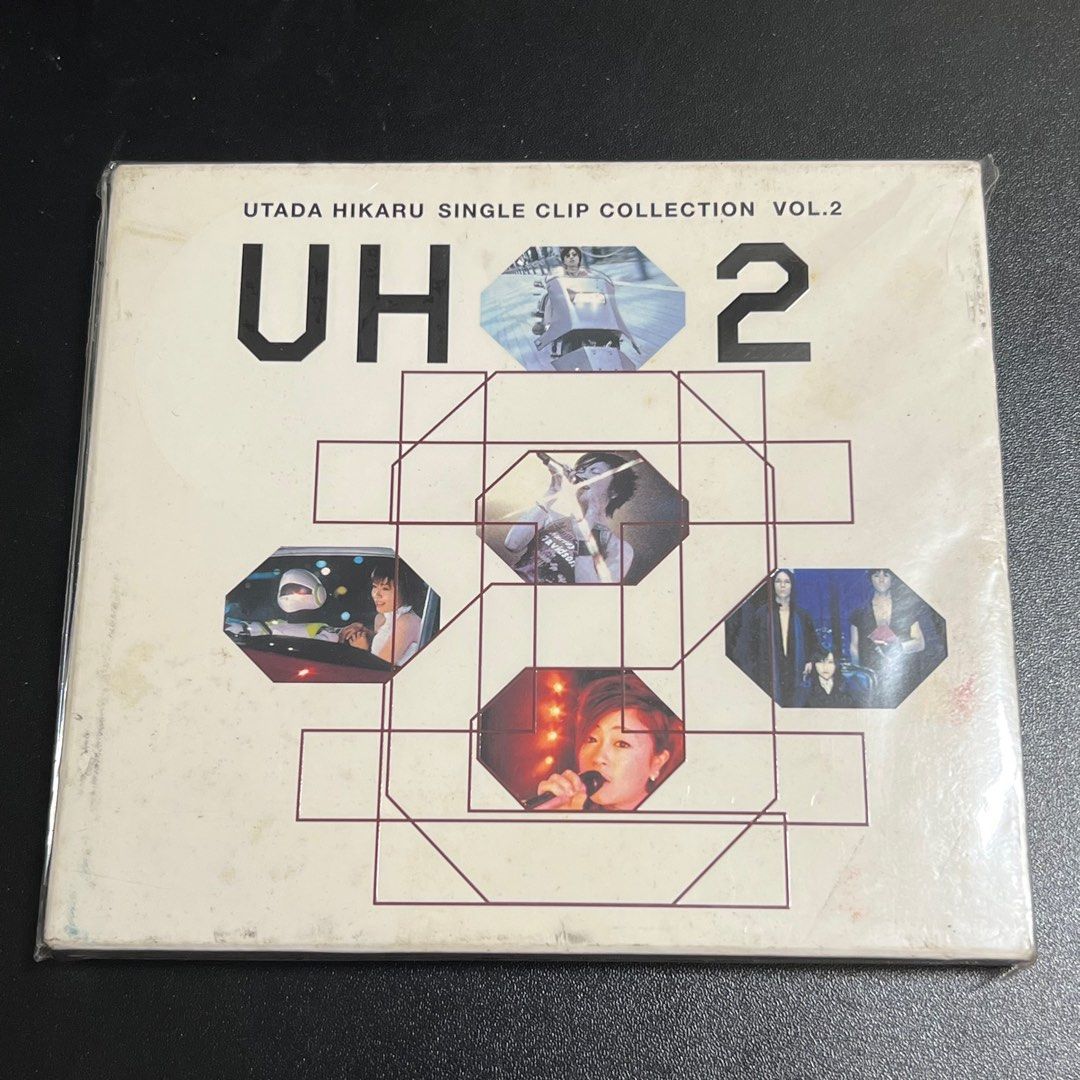 宇多田光 UH2 MV DVD 全區 Single clip collection vol. 2 碟無刮 宇多田ヒカル Utada Hikaru, 書籍、休閒與玩具, 樂器、音樂相關, CD ...