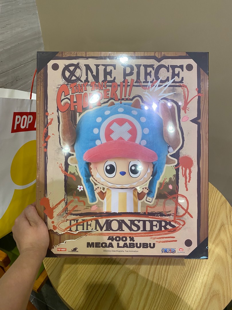 喬巴 Tony Tony Chopper 海賊王 One Piece THE MONSTERS Mega 400% LABUBU POP ...
