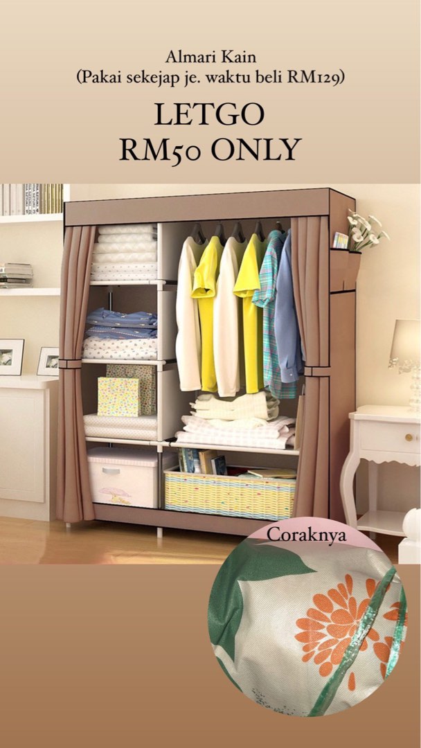 ALMARI KAIN, Furniture & Home Living, Furniture, Shelves, Cabinets ...
