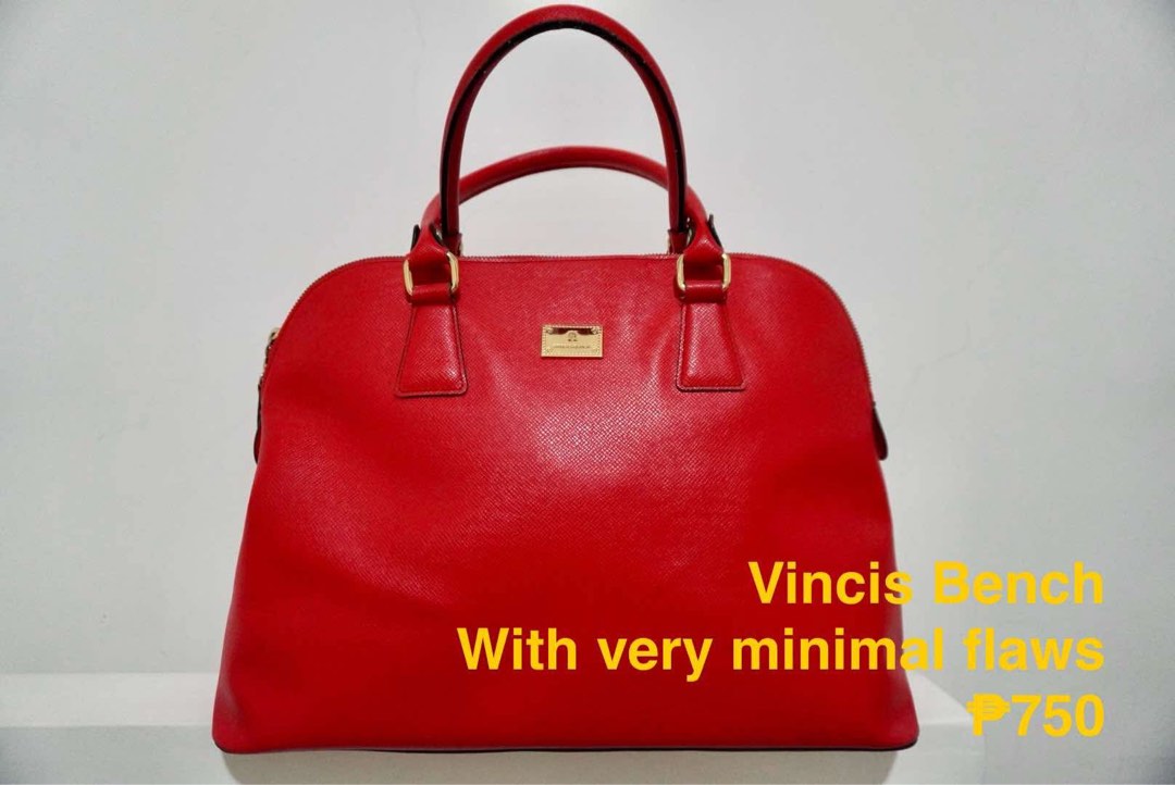 Authentic Vincis Bench Two-way Bag, Women's Fashion, Bags & Wallets ...
