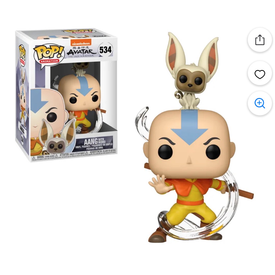 AVATAR Aang funkopop, Hobbies & Toys, Memorabilia & Collectibles, Fan ...