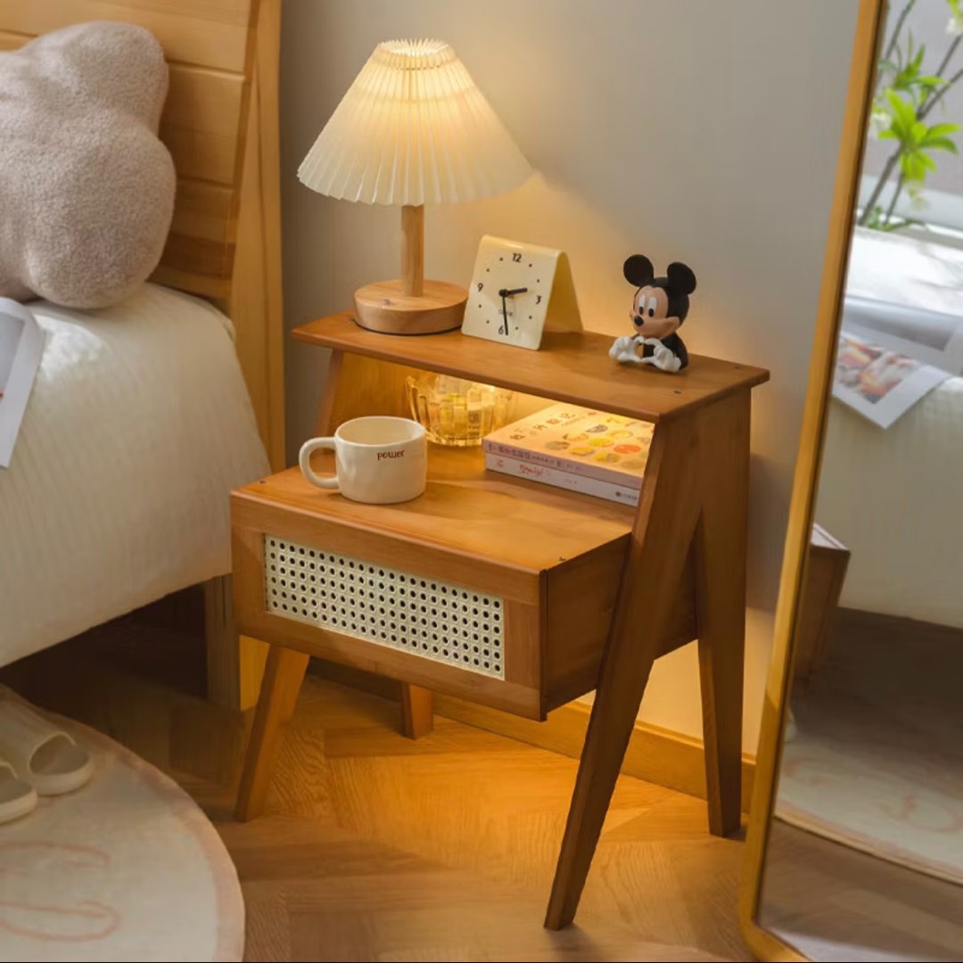 Bedside Table | Side Table Wooden Furnitures Table | Wooden Drawers ...