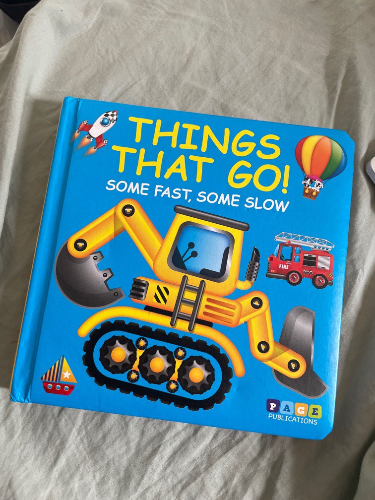 Book - Things That Go, Hobbies & Toys, Books & Magazines, Children's ...